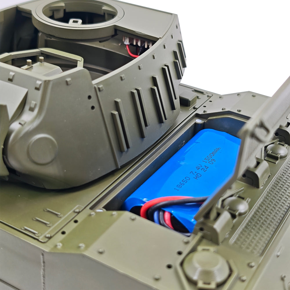 CoolBank 1:16 M8 RC Howitzer Tank with Smoke & 360° Turret – All4RC