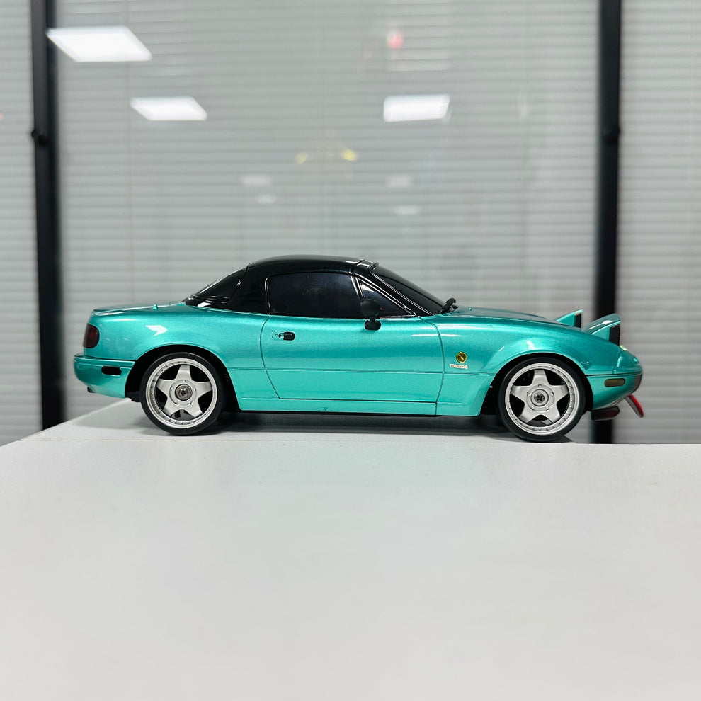 LDRC LD1804 Mazda MX-5 RC Drift Car 1/18 Gyro RWD LED Miata NA – All4RC
